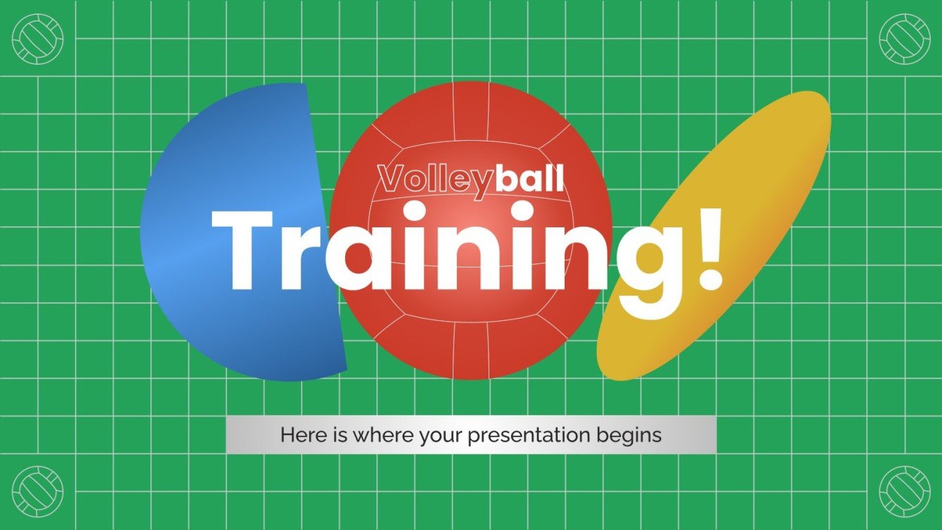 Volleyball Training | Google Slides & PowerPoint