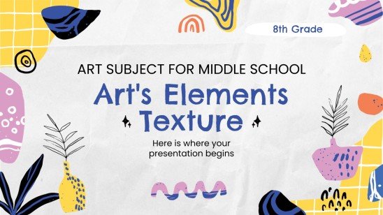 Modèles gratuits Google Slides et PowerPoint sur l'art