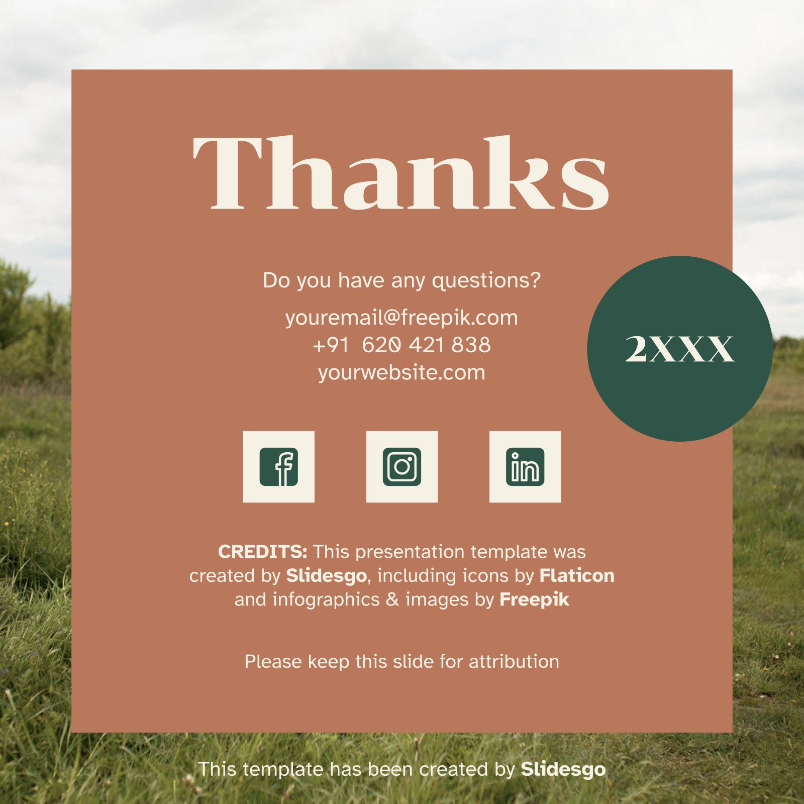 Healthy Tips IG Post | Google Slides & PowerPoint