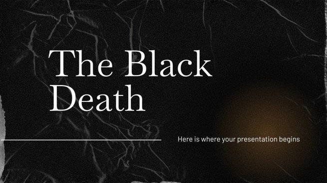 Free Google Slides and PPT templates about the concept of death