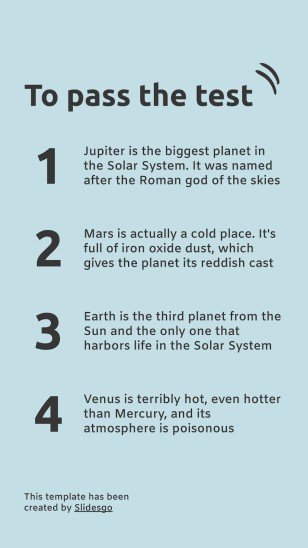 Examination Tips for IG Stories | Google Slides & PPT