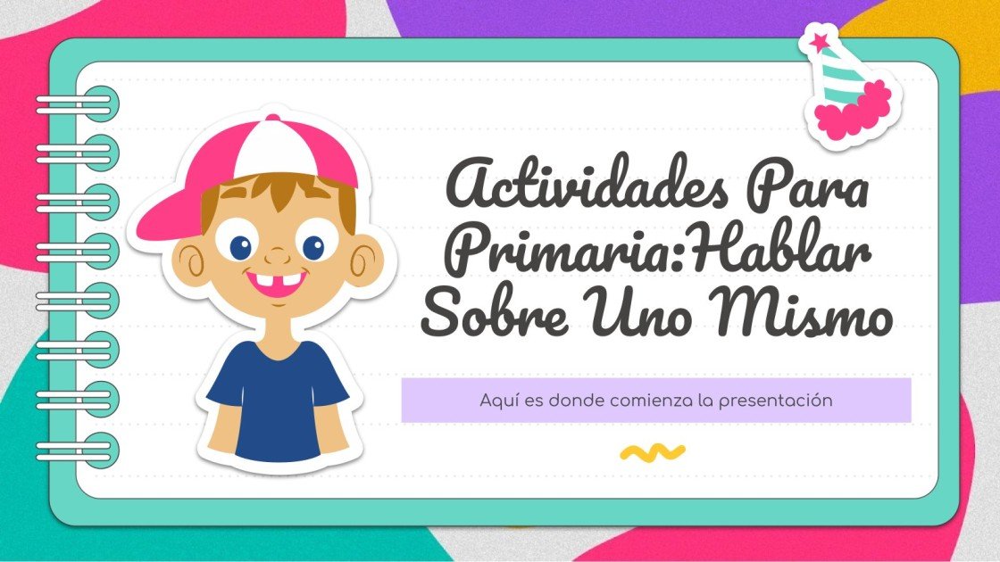 Actividades para primaria: Hablar sobre uno mismo