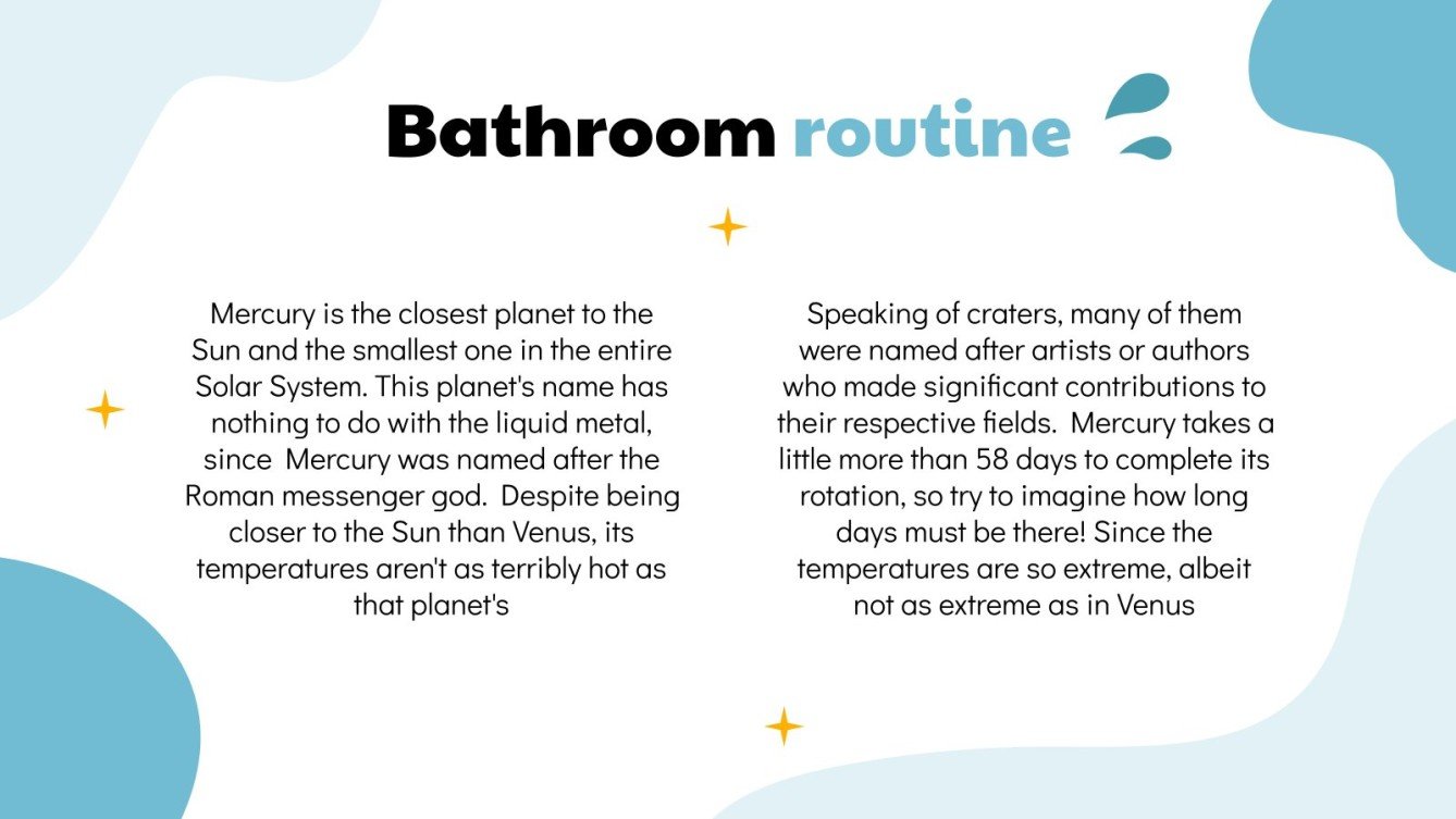 Bathroom Routine for Pre-K | Google Slides & PowerPoint