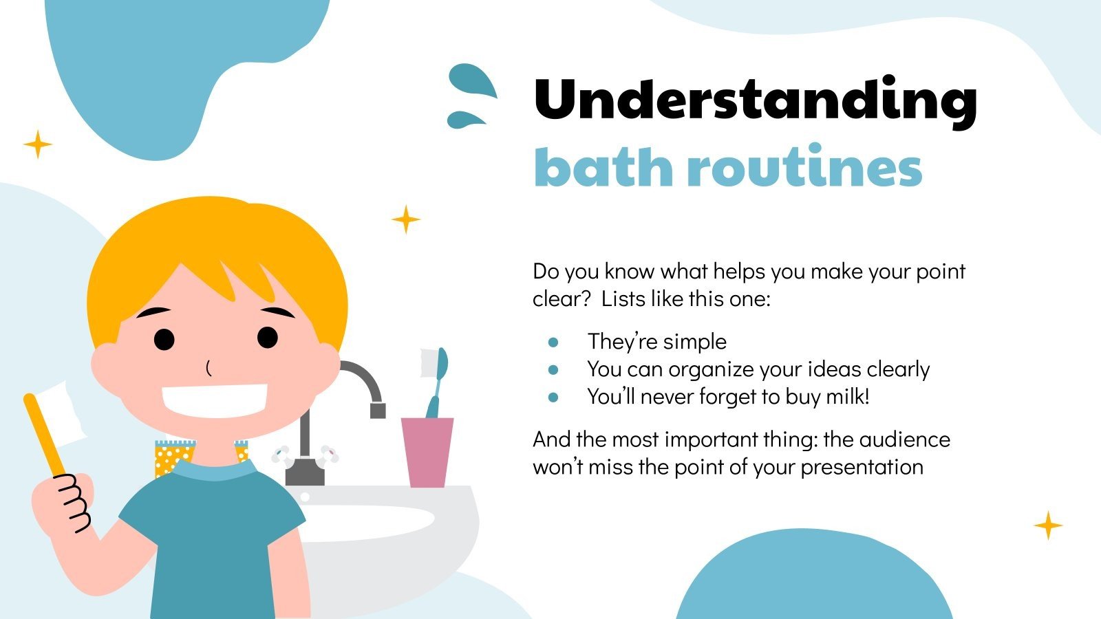 Bathroom Routine for Pre-K | Google Slides & PowerPoint