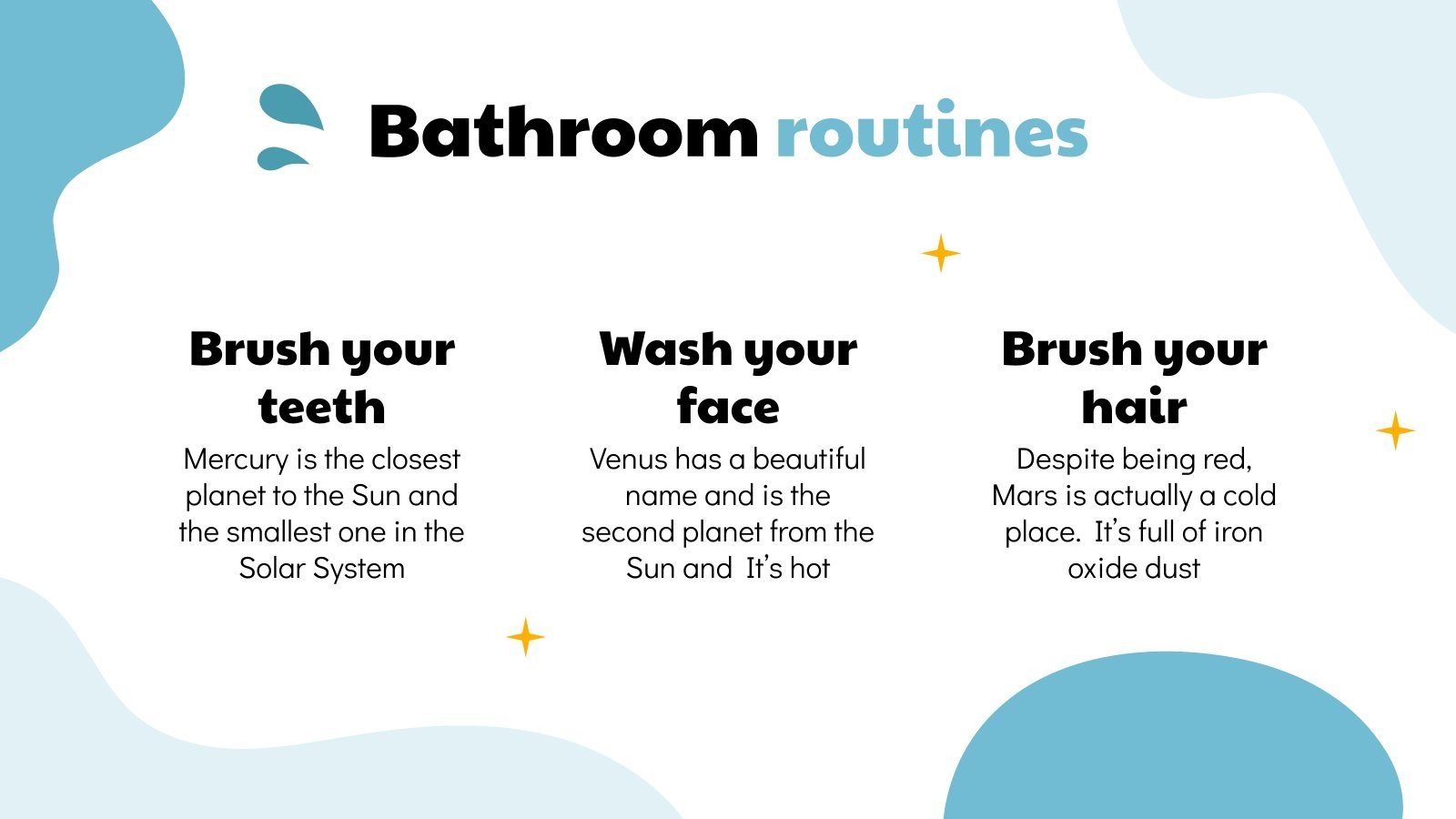Bathroom Routine for Pre-K | Google Slides & PowerPoint