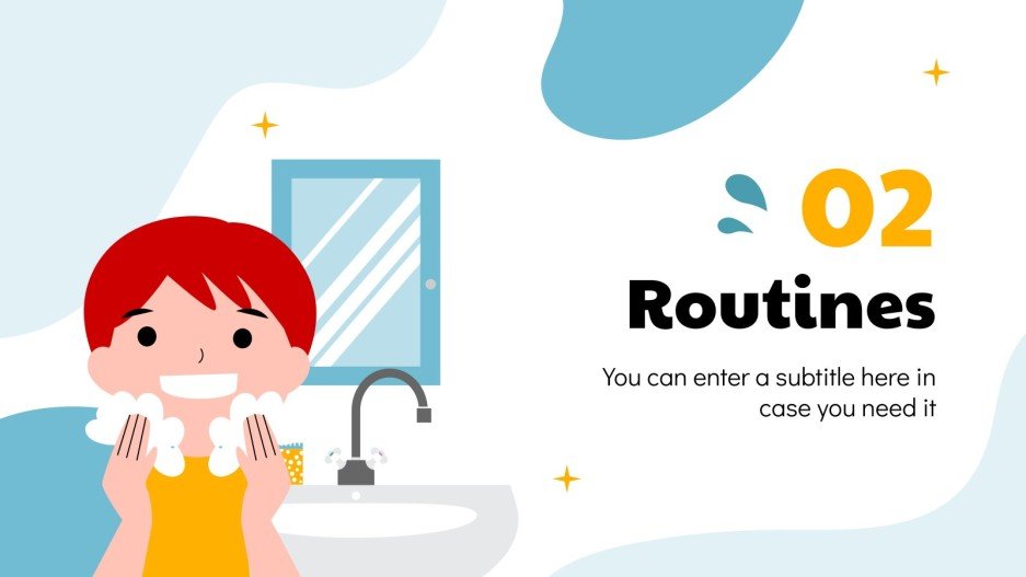 Bathroom Routine for Pre-K | Google Slides & PowerPoint