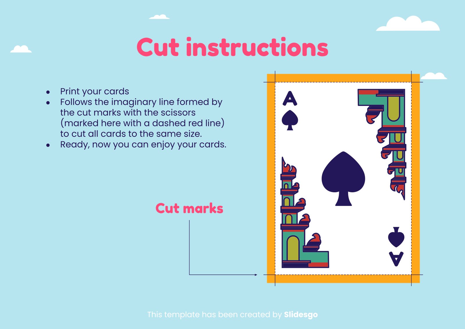 Indonesia Themed Printable Playing Cards | Google Slides