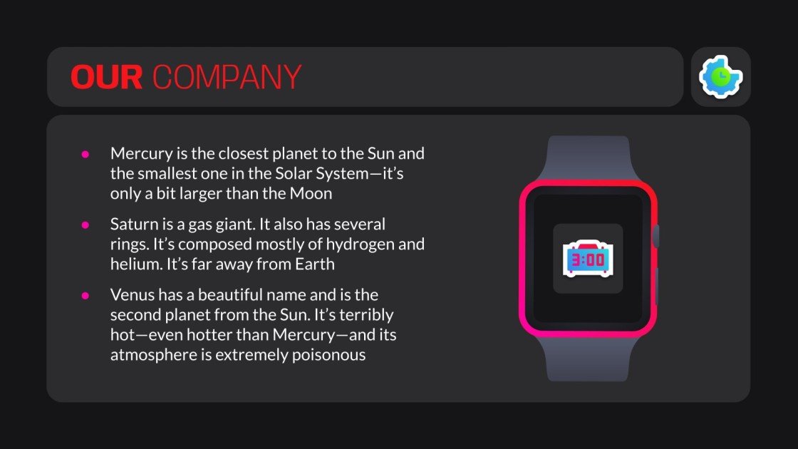 Clock App Pitch Deck | Google Slides & PowerPoint