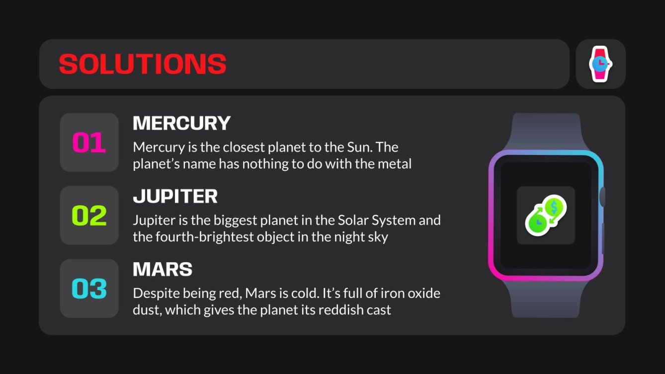 Clock App Pitch Deck | Google Slides & PowerPoint