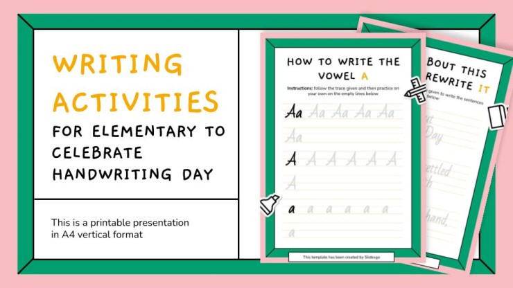 Google Slides & PowerPoint templates for Language lessons