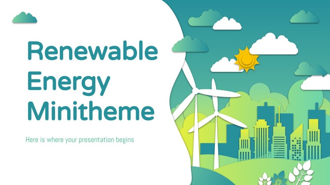 Free templates about energy for Google Slides and PowerPoint