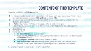 Watercolor Meeting Google Slides Theme & PowerPoint Template