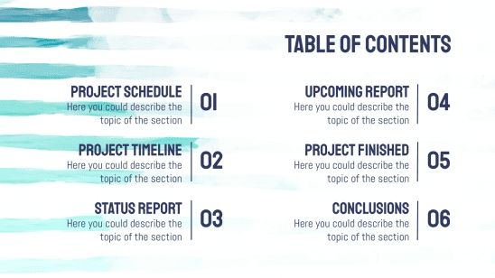 Watercolor Meeting Google Slides Theme & PowerPoint Template