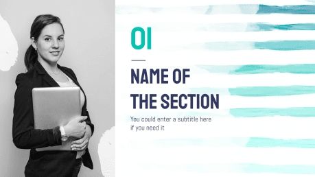 Watercolor Meeting Google Slides Theme & PowerPoint Template