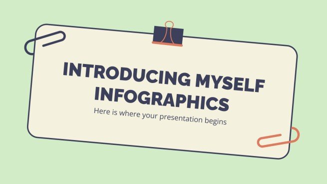 Introducing Myself Infographics | Google Slides & PowerPoint