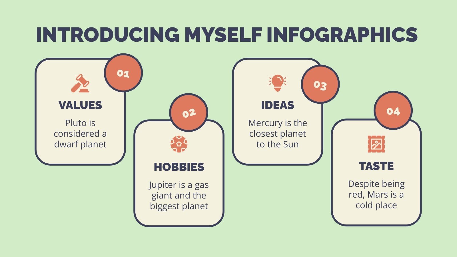 Introducing Myself Infographics | Google Slides & PowerPoint