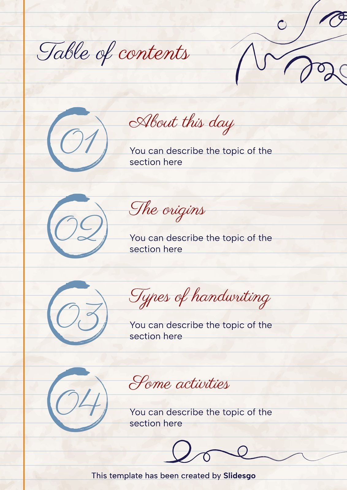 Activities for High School to Celebrate Handwriting Day