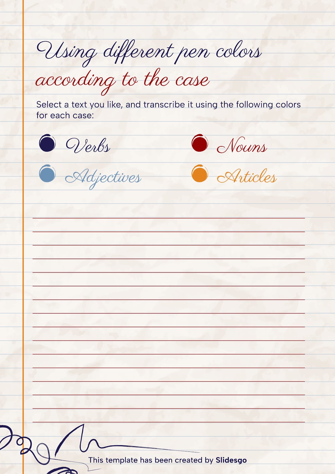 Activities for High School to Celebrate Handwriting Day