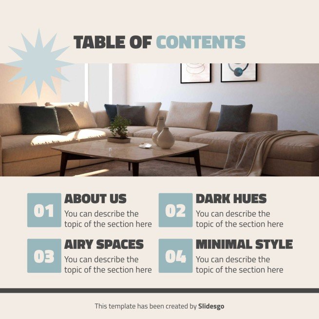 Scandinavian Interior Design IG Post | Google Slides & PPT