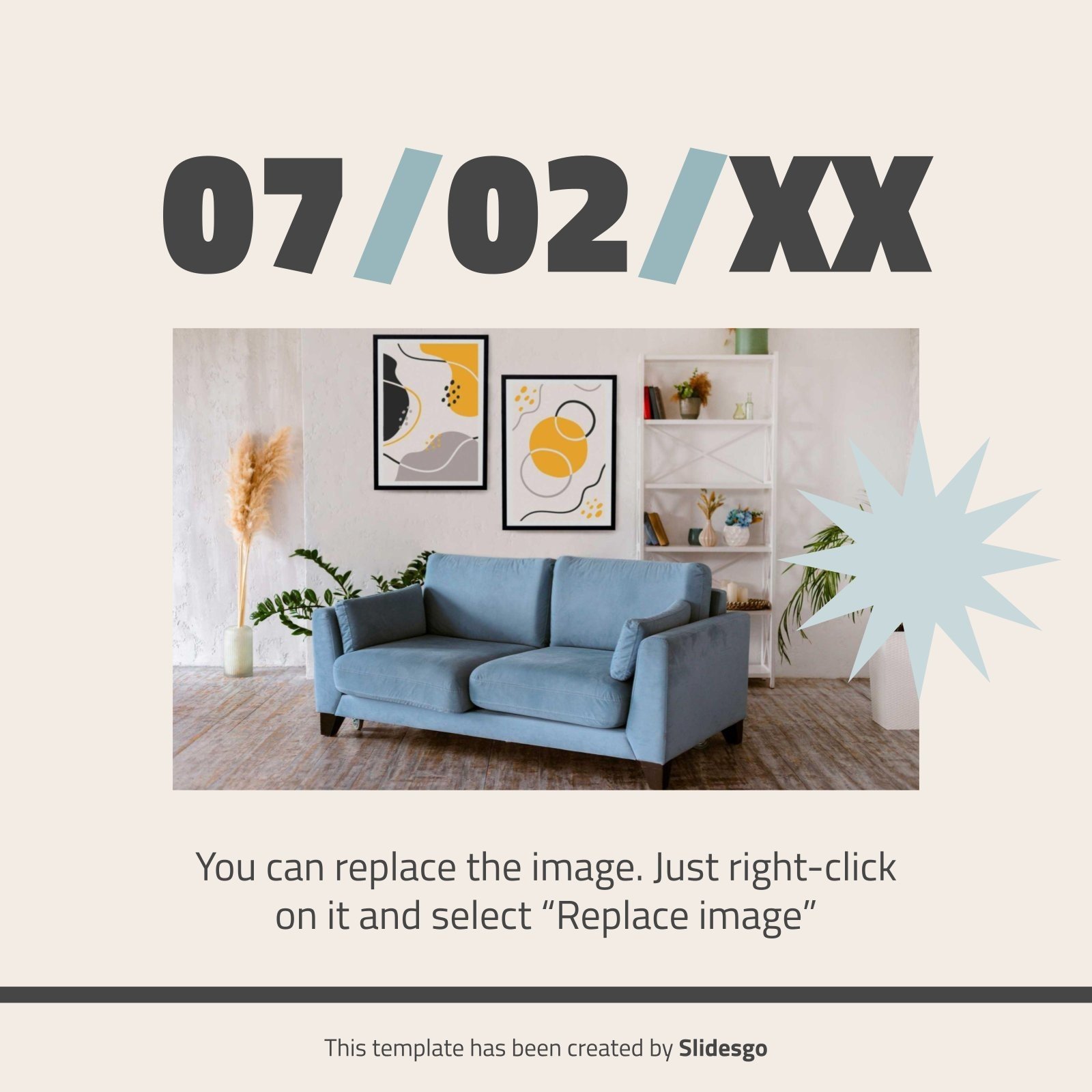 Scandinavian Interior Design IG Post | Google Slides & PPT