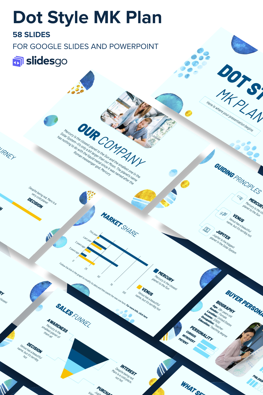 Dot Style MK Plan | Google Slides & PowerPoint