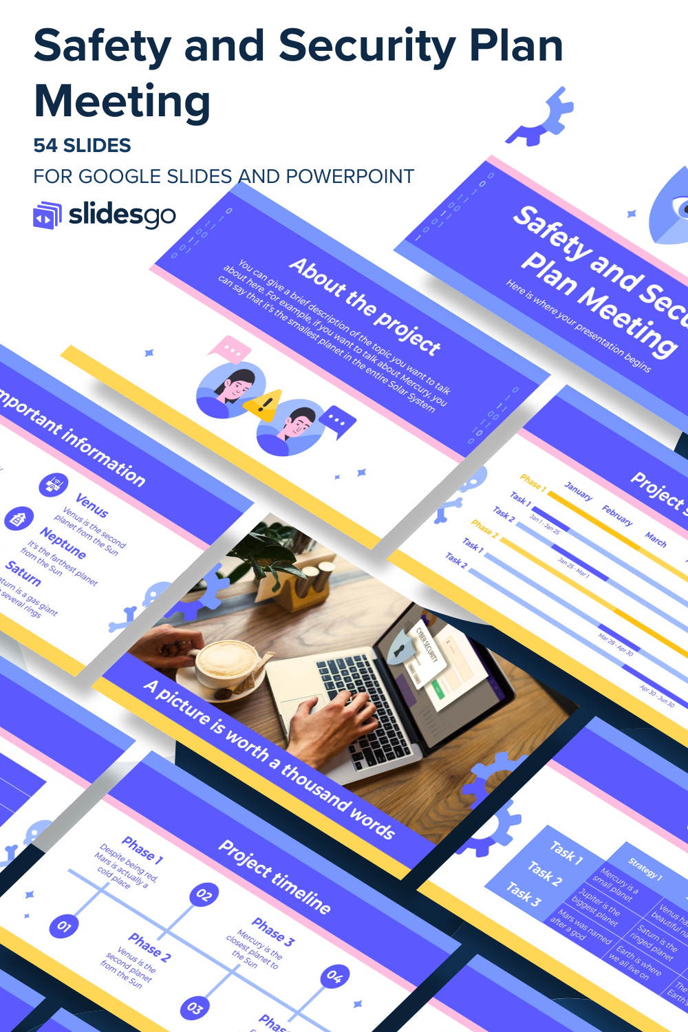 Safety and Security Plan Meeting | Google Slides & PPT