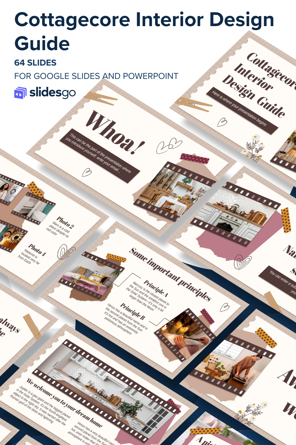 Cottagecore Interior Design Guide | Google Slides & PPT