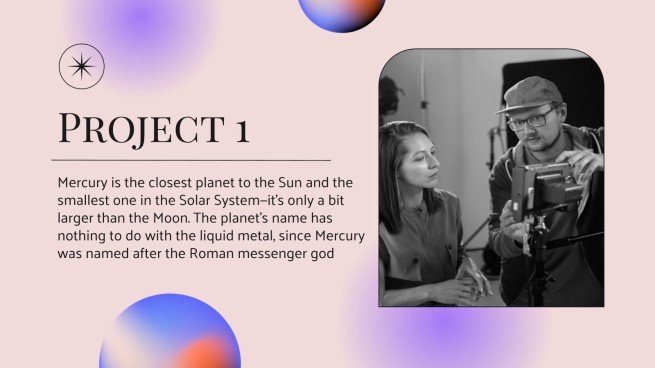 Actress Portfolio | Google Slides & PowerPoint