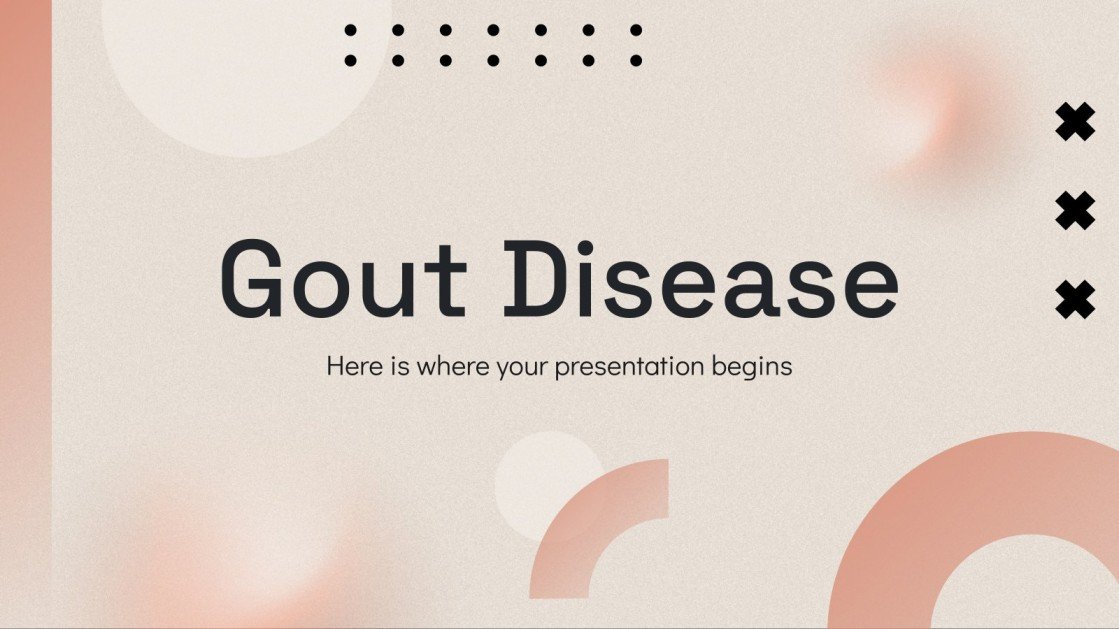 La maladie de la goutte | Google Slides et PowerPoint