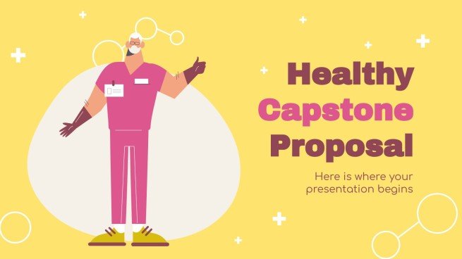 Healthy Capstone Proposal Google Slides theme & PPT template