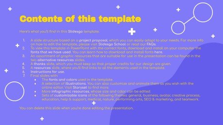 Healthy Capstone Proposal Google Slides theme & PPT template