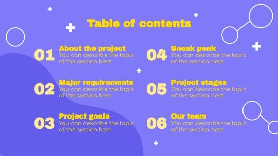 Healthy Capstone Proposal Google Slides theme & PPT template