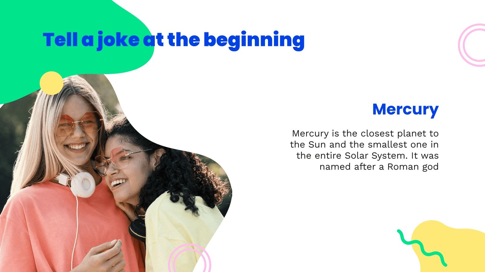 USA's National Humor Month | Google Slides & PowerPoint theme