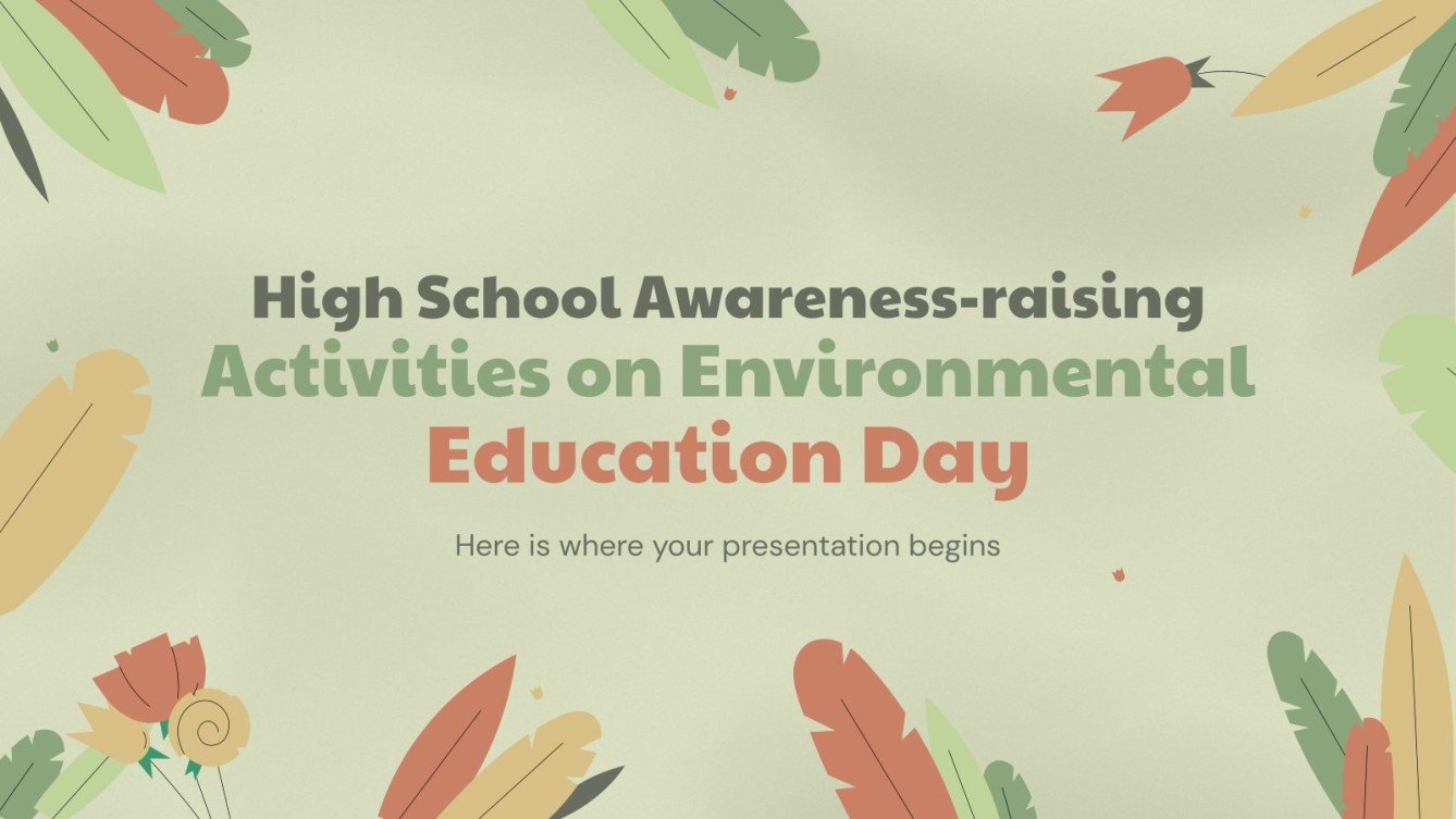 High School Activities on Environmental Education Day