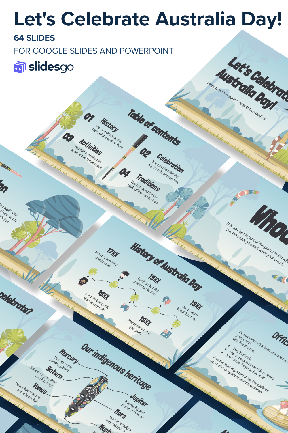 Let's Celebrate Australia Day! | Google Slides & PowerPoint