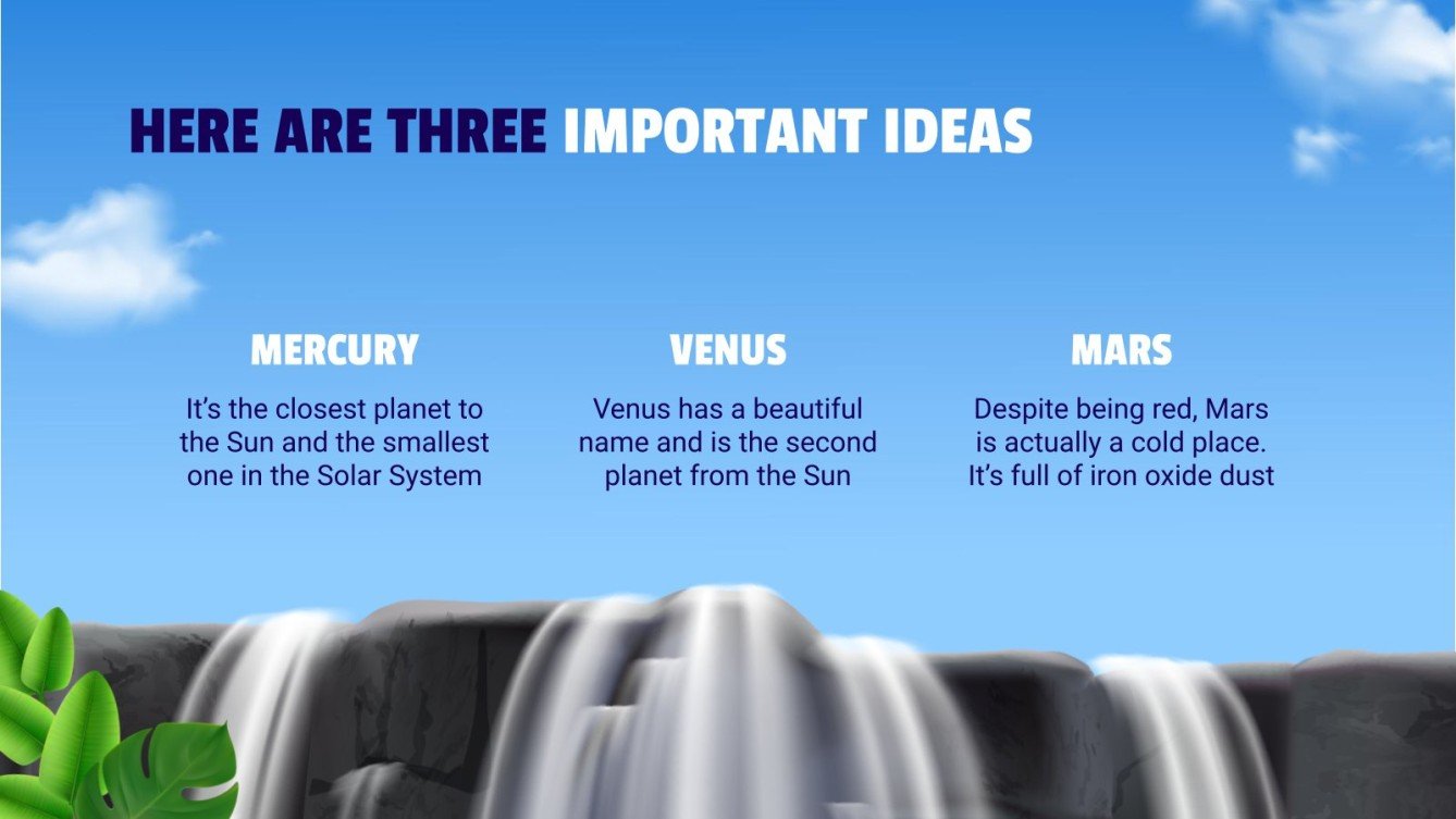 Environmental Science Subject for High School - Iguazu Falls