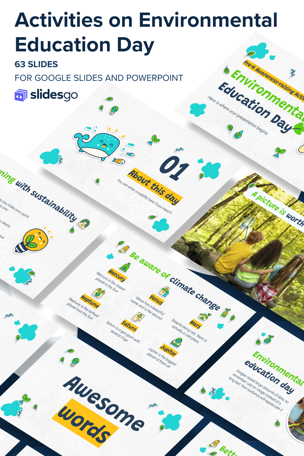 Pre-K Activities for Environmental Education Day