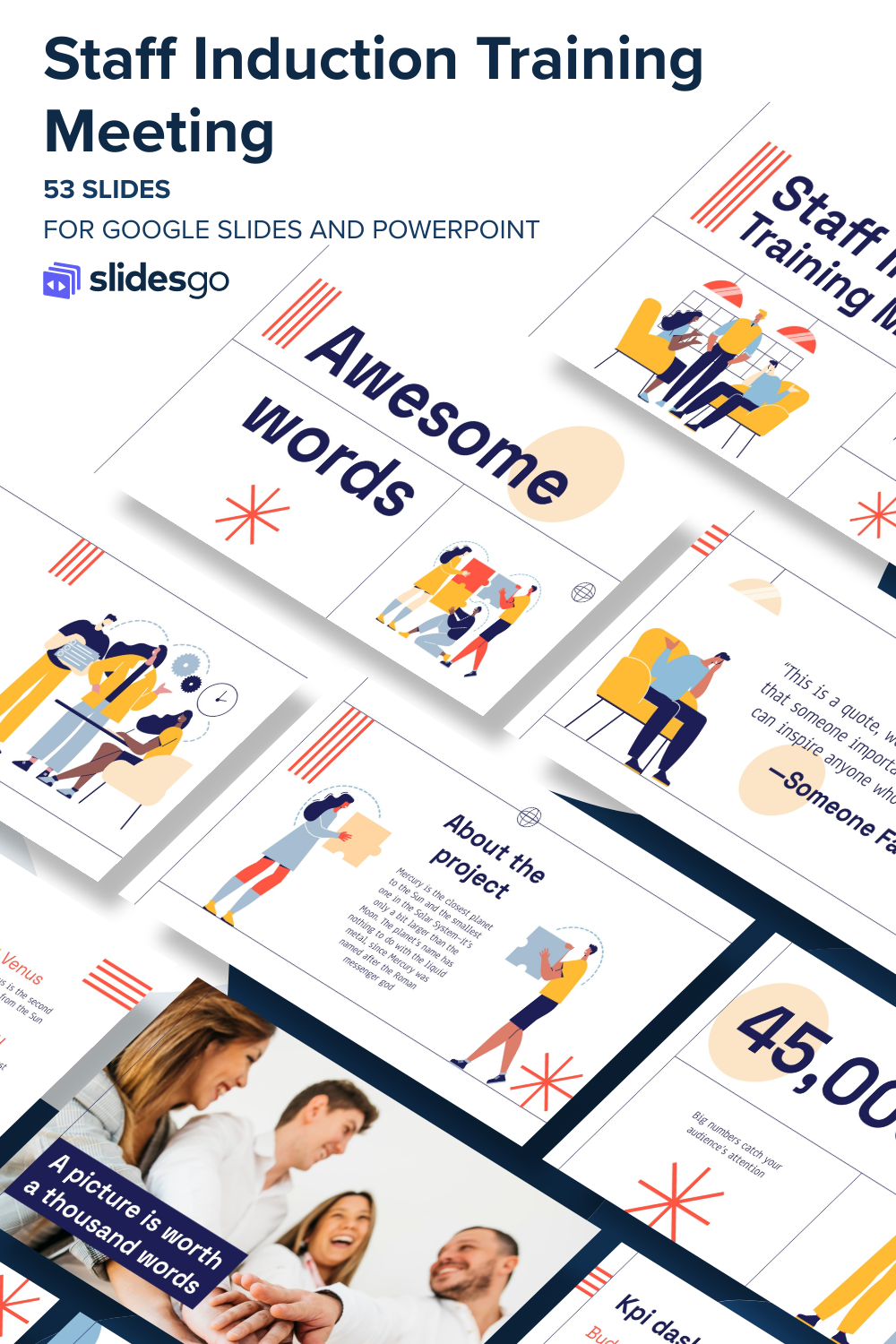 Staff Induction Training Meeting | Google Slides & PPT