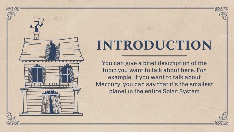 Haunted House Costume Party | Google Slides & PowerPoint