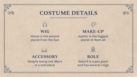 Fiesta de disfraces de casa encantada | Google Slides y PPT