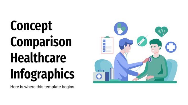 Concept Comparison Healthcare Infographics | Google Slides