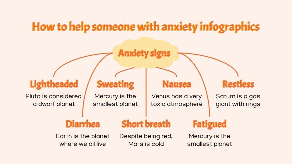 How to Help Someone with Anxiety Infographics