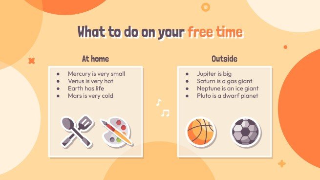 Free Time Planner for Elementary | Google Slides & PPT