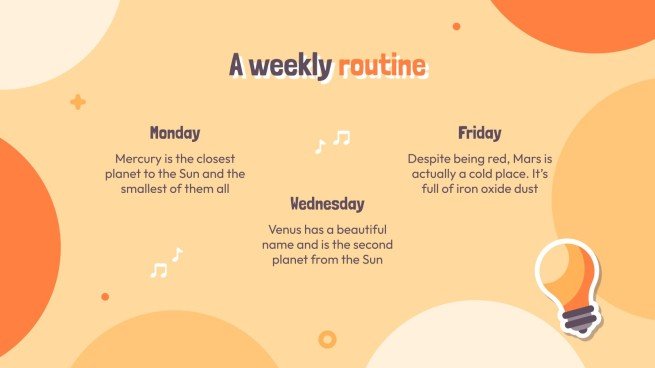 Free Time Planner for Elementary | Google Slides & PPT