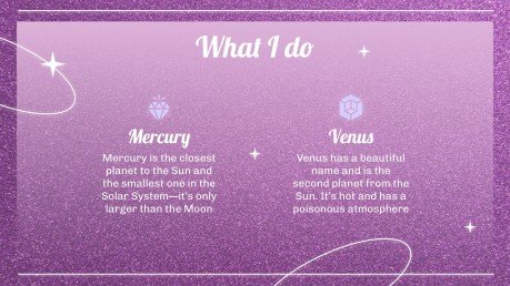 Shiny Aesthetic Portfolio | Google Slides & PowerPoint