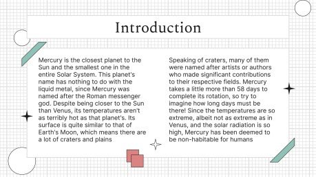 Millimetric Paper Background Minitheme | Google Slides & PPT