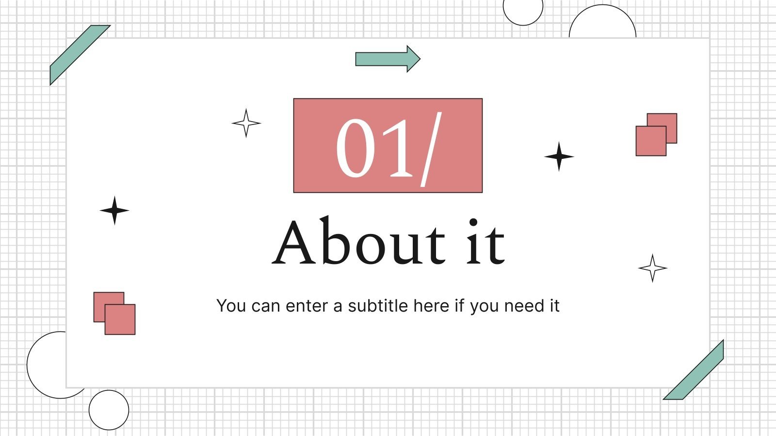 Millimetric Paper Background Minitheme | Google Slides & PPT