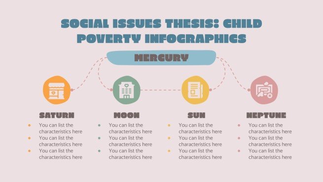 Social Issues Thesis: Child Poverty Infographics
