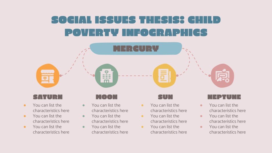 Social Issues Thesis: Child Poverty Infographics