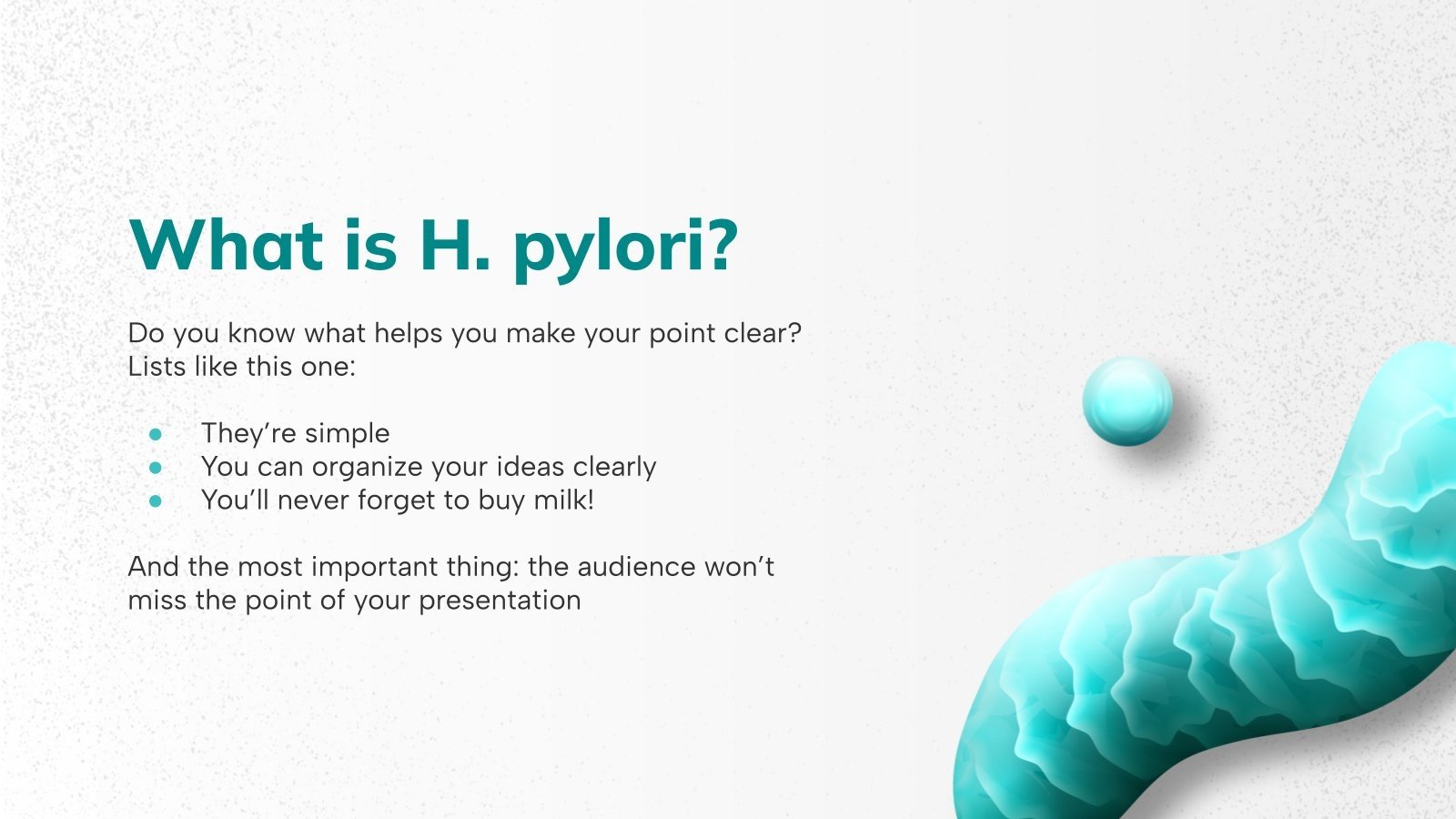 Helicobacter Pylori | Google Slides & PowerPoint
